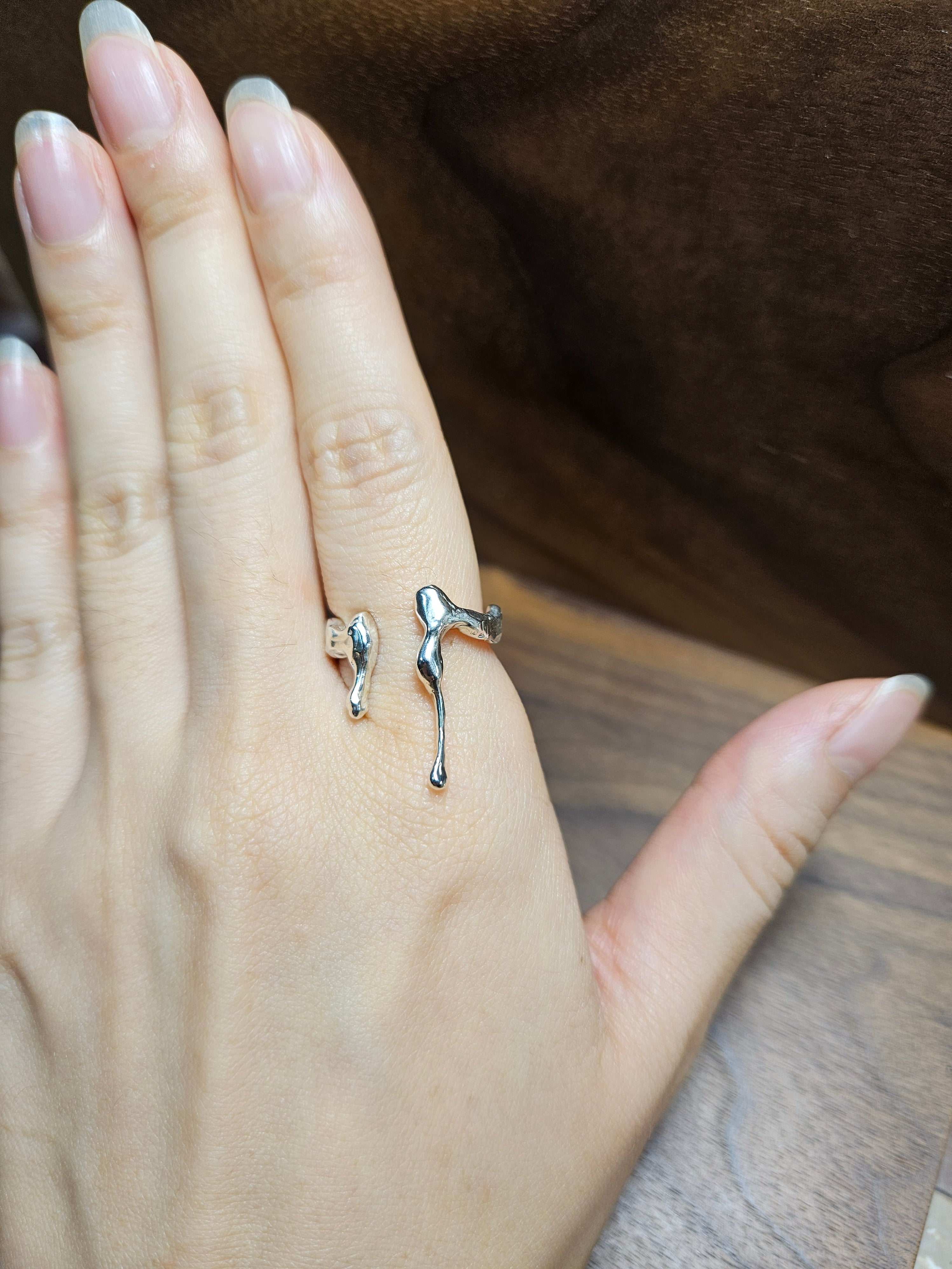 Dripping Ring – By Me Jewellery Workshop