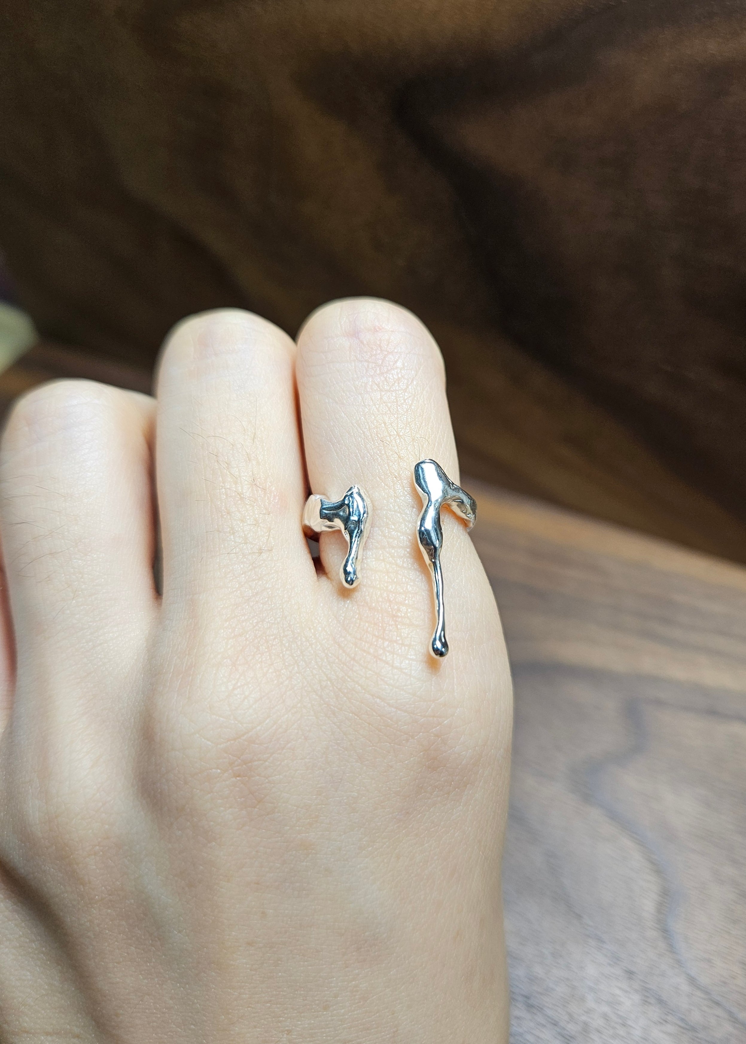 Dripping Ring – By Me Jewellery Workshop