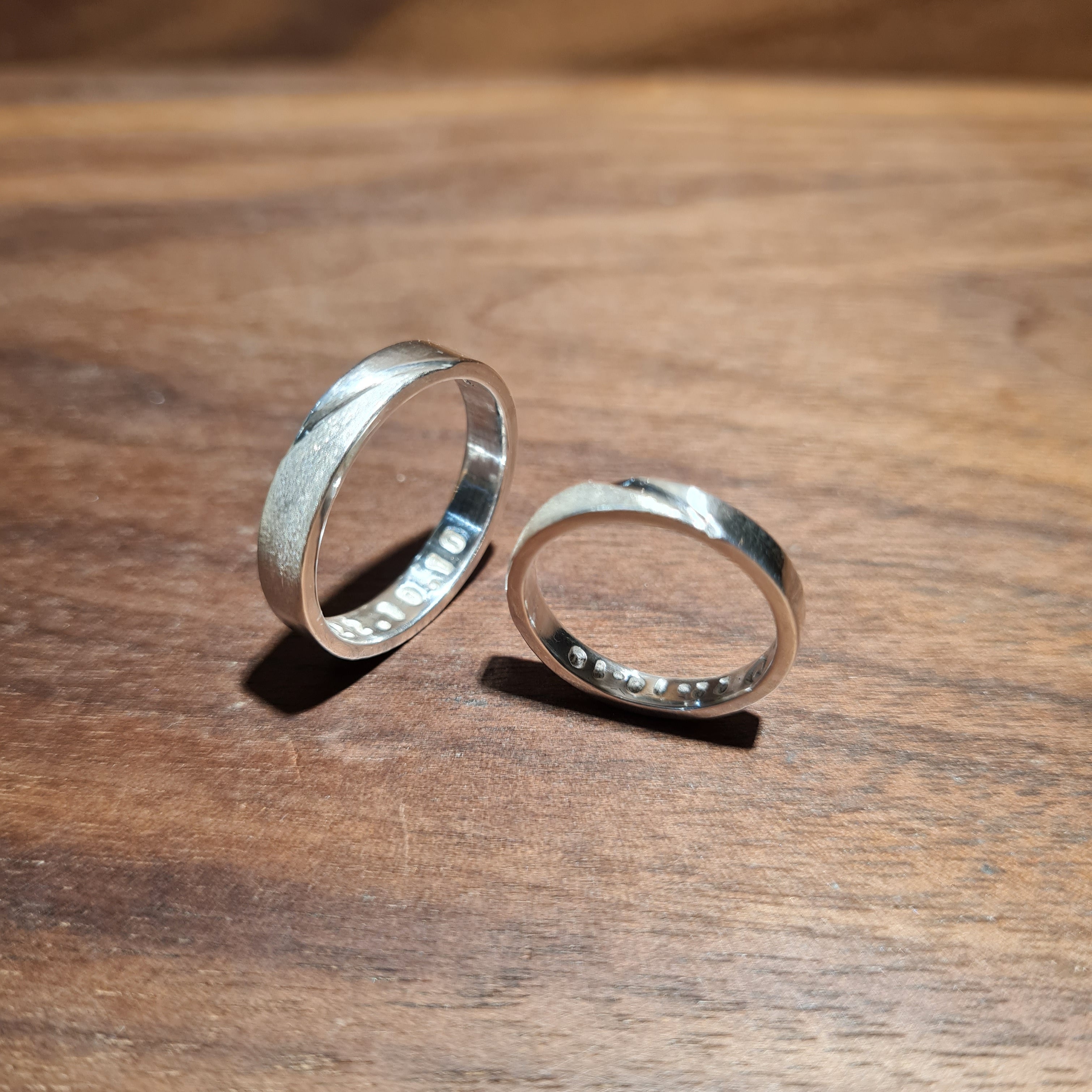 1/2 Sandblast Ring – By Me Jewellery Workshop